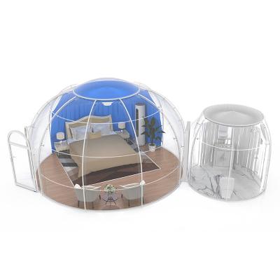 China Diameter Glamping Bubble Diameter 5m Polycarbonate Waterproof High Accuracy for sale
