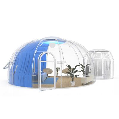 China Handy Installation Dome Luxury Glamping Bubble Tent Closed Loop Control for sale