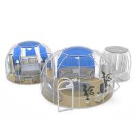 China High Saturation Glamping Bubble Tent Sound Insulation Plastic Prefab for sale