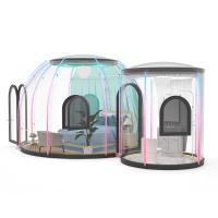 China Planar PC Material Igloo ROSH Glamping Bubble Tent Easy Integration for sale
