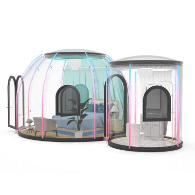 China Planar PC Material Igloo ROSH Glamping Bubble Tent Easy Integration for sale