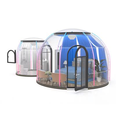 China Dome Shaped Diameter Dining Bubble Tent Noise Filtering Compact Footprint for sale