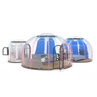China Common Mode Rejection Durability Stability Globe PC Dining Bubble Tent for sale