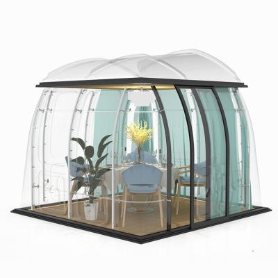 China Luxury Outdoor Clear Igloo 360 Dining Bubble Tent Synchronous Rectification for sale