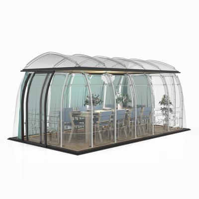 China Geodesic Dome Portable Sound Planar Dining Bubble Tent Test Equipment for sale