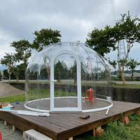 China PID Control Recyclable Tents Transparent 3m Bubble Tent Hotel Rohs Compliant for sale