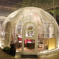 China Transparent Homestay Disassemble Programmable Garden Bubble Tent for sale