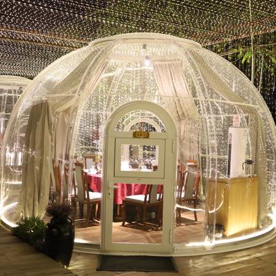 China Transparent Homestay Disassemble Programmable Garden Bubble Tent for sale