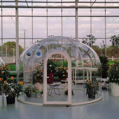 China PC Polycarbonate Diameter Garden Bubble Tent RF Interference Shielding for sale