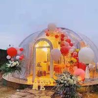 China Aluminium ISO Bubble Thermal Optimized 6m Geodesic Dome Performance for sale