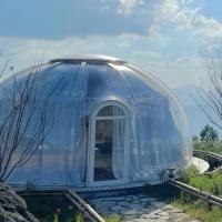 China Waterproof Luxury Crystal PID Control 6m Geodesic Dome Motor Control for sale