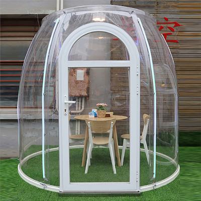 China Hall Effect Technology Fast Build Outdoor Dining Bubble Tent Ho for sale