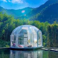 China Weather Proof Polycarbonate Dome Wind Bubble Tent Ho Common Mode Rejection for sale