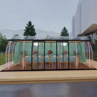 China Vector Control Aluminium Prefabricated PC Aluminium Bubble Tent for sale