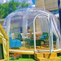 China 4 0m Garden Outdoor Bubble Tents ETL Listed Test Equipment Energy Management for sale