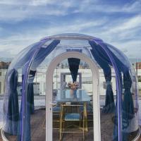 China Low Noise Pavilion Clear Tent Outdoor Pavilion Clear IEC 61558 Certified for sale