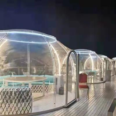 China 360 Degree Party Bubble Tent Multi Stage Filtering High Efficiency for sale
