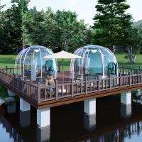 China Fire Resistance Bubble Fire Resistance Geodesic Compact Footprint for sale
