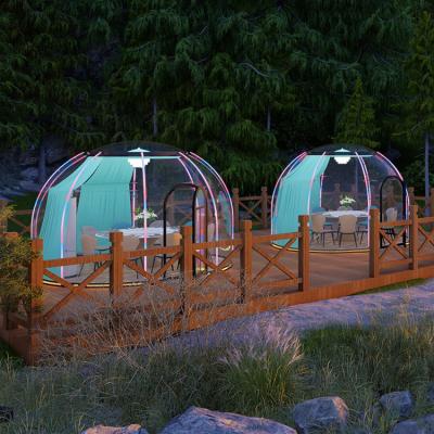 China Design Polycarbonate Dome Ho Height Bubble Tent Hotel Lightning Protection for sale