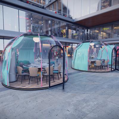 China PC Transparent Dome Bubble Tent Hotel CCC Certified Robotics for sale