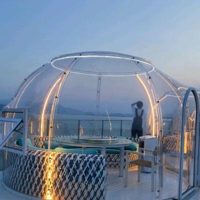 China Airtight PC Transparent Clear Bubble Tents CCC Certified Transportation for sale