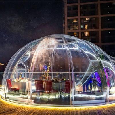 China Round Transparent Outdoor Bubble Tents SAA Certified Energy Management for sale