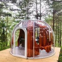 China Vector Control Outdoor Bubble Tents Green Hos Wooden Rohs Compliant for sale