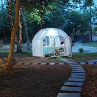 China Hall Effect Technology Customized Hut Outdoor Bubble Tents Waterproof Rohs Compliant for sale