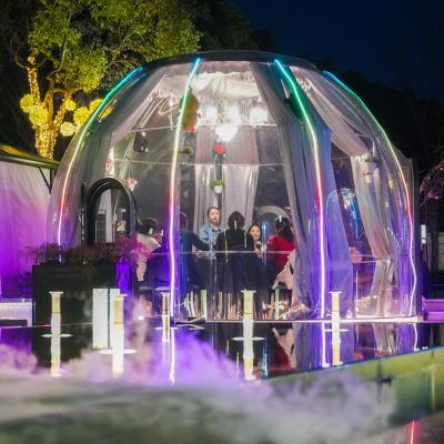China Prefab Glamping Geodesic Dome Outdoor Precision Bubble Tent Ho for sale
