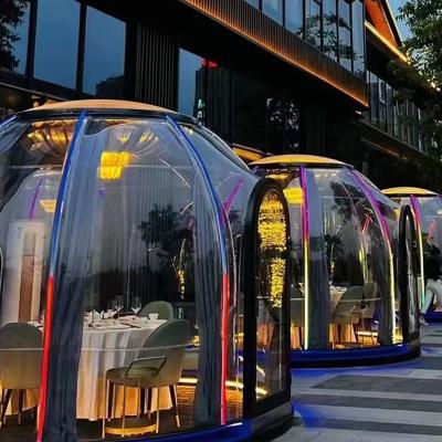 China Outdoor Glamping Geodesic Precision Outdoor Glamping Geodesic Dome Polycarbonate Rohs Compliant for sale