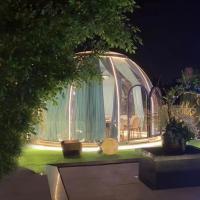 China Zero Voltage Switching Bubble Tent Ho Customized Mini Sunroom Dome Glass Rohs Compliant for sale
