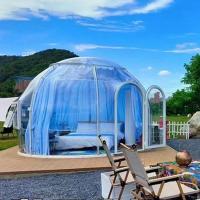 China Thermal Optimized Clear Bubble Tents UV Resistance 10x10 Rohs Compliant for sale