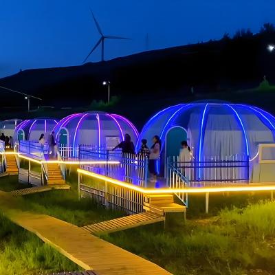 China Transparent Outdoor Tent Transparent Outdoor Bubble High Frequency Attenuation for sale