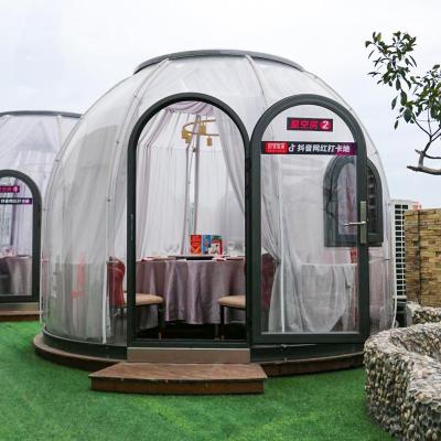 China Dome Outdoor Bubble PC Dome Wooden Rohs Compliant Fast Dynamics for sale