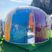 China Farmho Green PC Outdoor Bubble Tents Thermal Management Space Saving for sale