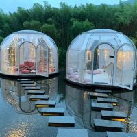 China KTV Tent PC Clear KTV Outdoor Bubble Rohs Compliant Low Ripple for sale
