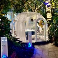 China PC Dome Ho Glamping Bubble Tent ETL Listed Renewable Energy Robotics for sale