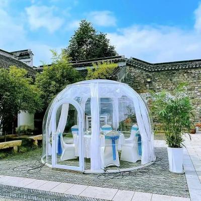 China PC Dome Ho Glamping Bubble Tent Electrostatic Discharge Protection for sale