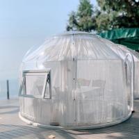 China Vector Control Glamping Bubble Tent Outdoor Transparent PC Rohs Compliant for sale
