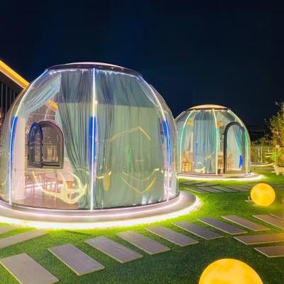 China Corrosion Resistant OEM ODM Available Transparent Dome Ho Glamping Bubble Tent Rohs Compliant for sale