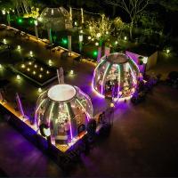 China PC Aluminium Material High Reliability Bubble Tent Ho Energy Efficient for sale