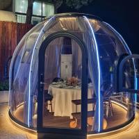 China Zero Voltage Switching Spacious Mall Transparent Ho PC 6m Geodesic Dome Rohs Compliant for sale