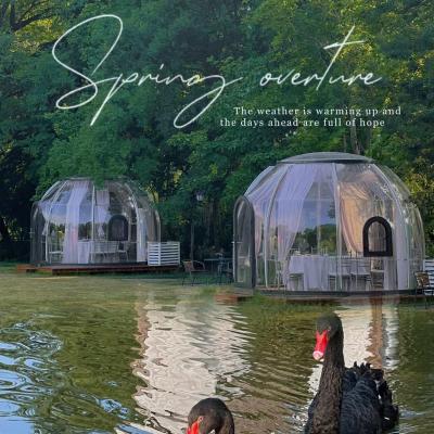 China Outdoor Glamping Luxury PC Outdoor Glamping Luxury Rohs Compliant Simple Configuration for sale
