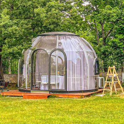 China Luxury Hotel Igloo Tent Ho 6m Geodesic Dome Closed Loop Control for sale