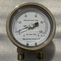 China ODM Customizable All Stainless Steel High Static Pressure Differential Pressure Gauge for sale