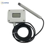 China Flange Mounting Theory Pipeline Split Wind Speed Sensor with 4 20ma Output and 0 10v Input for sale