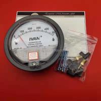 China Industrial-Grade Differential Air Pressure Gauge Manometer for Heavy-Duty Tasks for sale