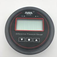 China 24V Power Supply Differential Pressure Switch with Gauge 4 Bits 0.8
