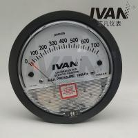 China Plastic Micro Low Differential Pressure Gauge For Air Pressure Gauge Plastic Material for sale