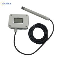 China 4-20mA Duct Mount Humidity Sensor with 0-10V Output Humidity 5-95% 24VDC Power Supply for sale